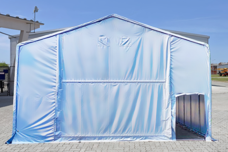 8×12 Industrial Tent - Pull Up entrance - UK Tents